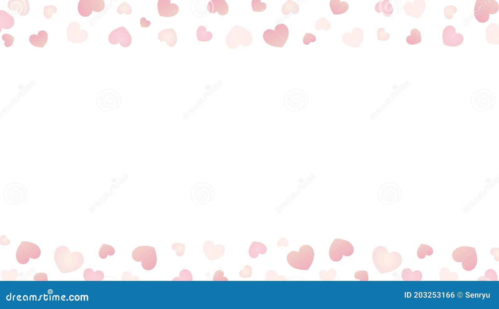 Heart frame message card stock vector. Illustration of message - 203253166