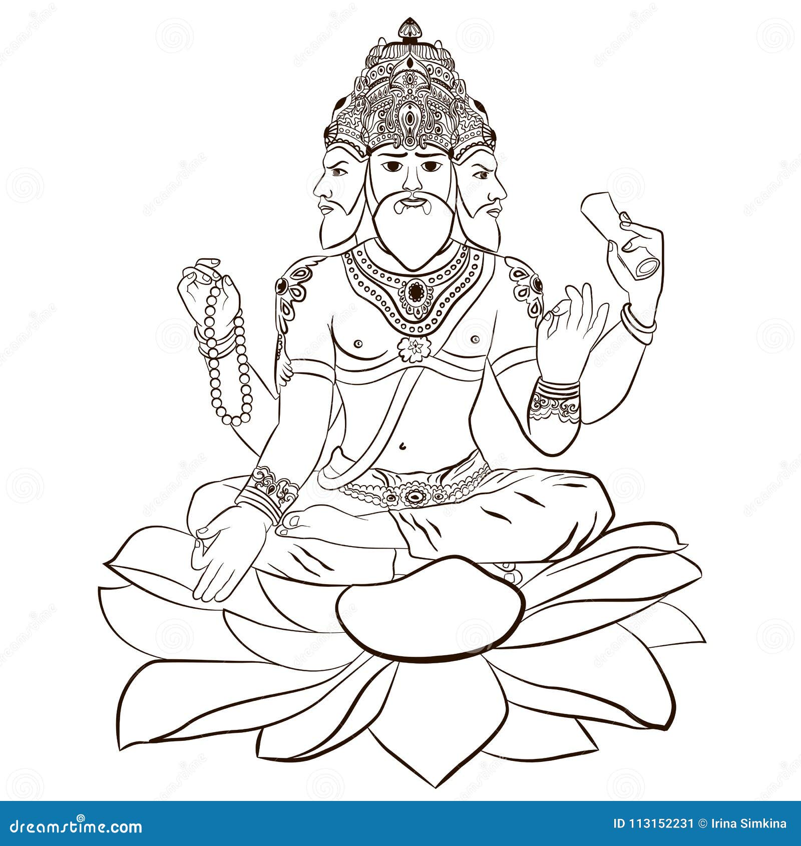 Brahma Stock Illustrations – 581 Brahma Stock Illustrations, Vectors ...