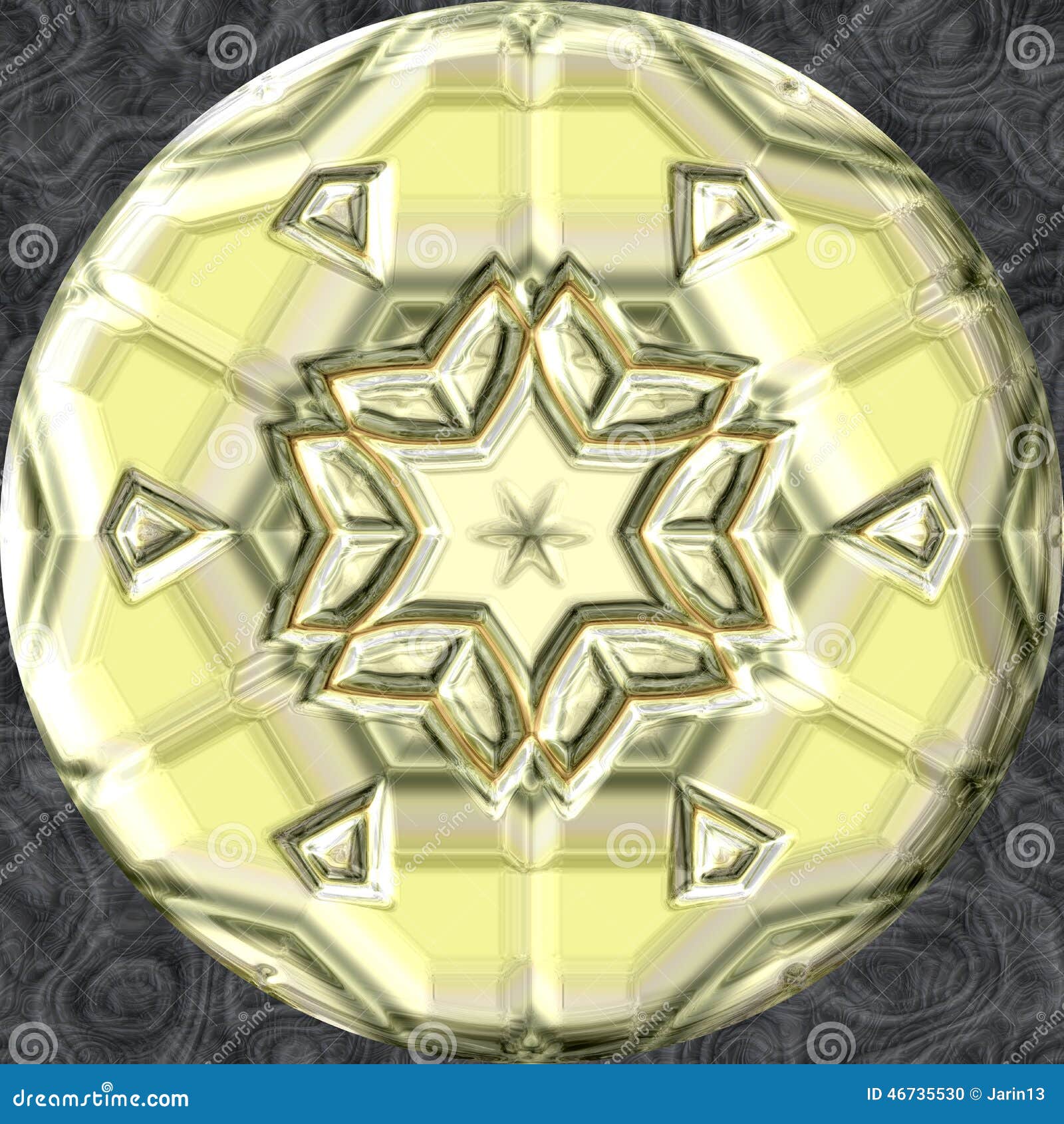 Illustration of Historic Abstract Coin Stock Illustration ...