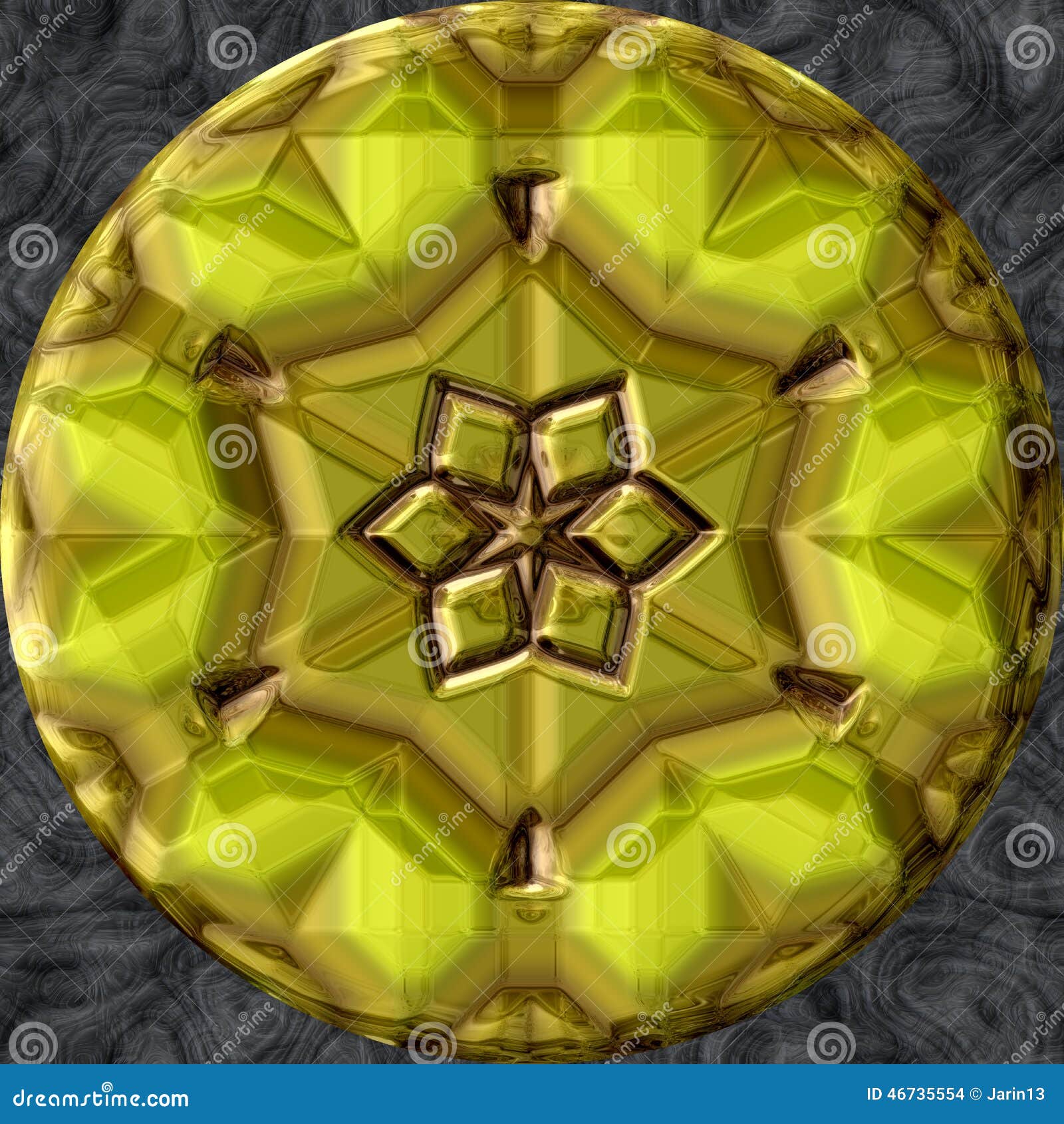 Illustration of Historic Abstract Coin Stock Illustration ...