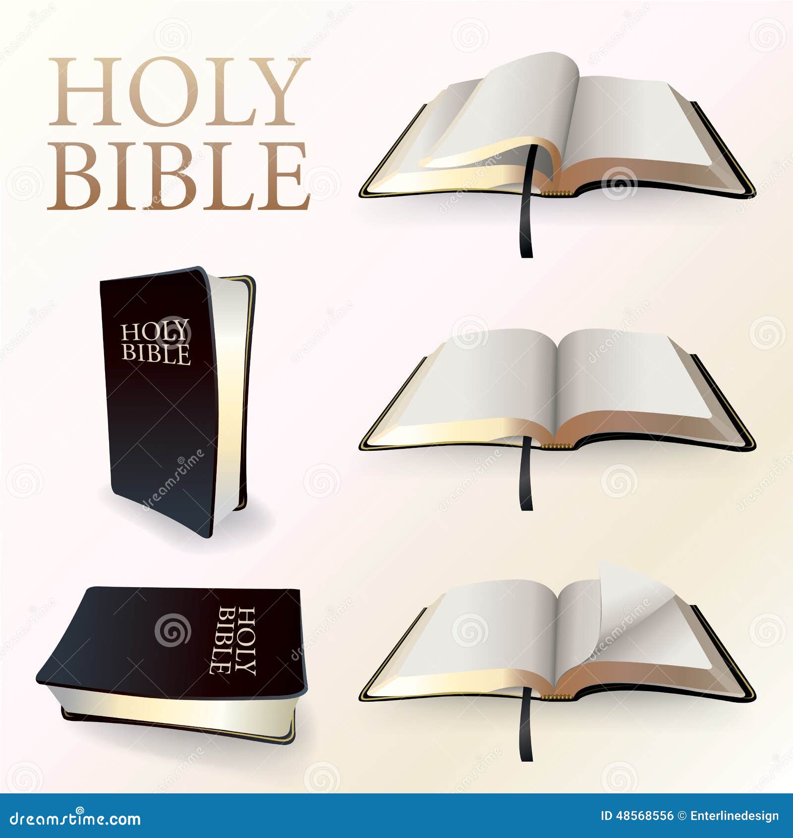 Illustration of Holy Bible stock illustration. Illustration of faith ...