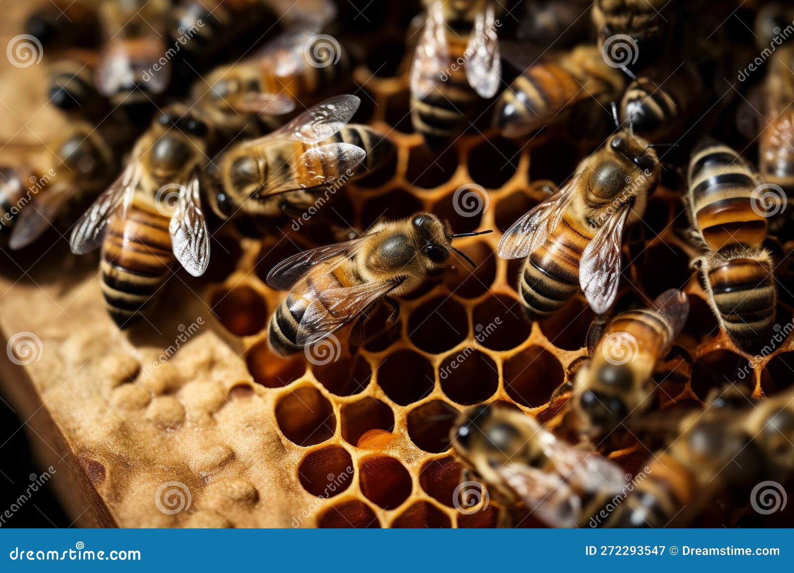 Illustration of Honey Bees and Beehive Stock Illustration ... Illustration of Honey Bees and Beehive Stock Illustration ...
