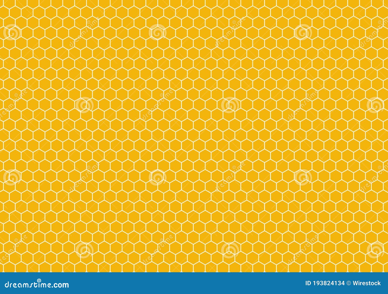 Illustration of a Honeycomb Texture Stock Illustration - Illustration ...