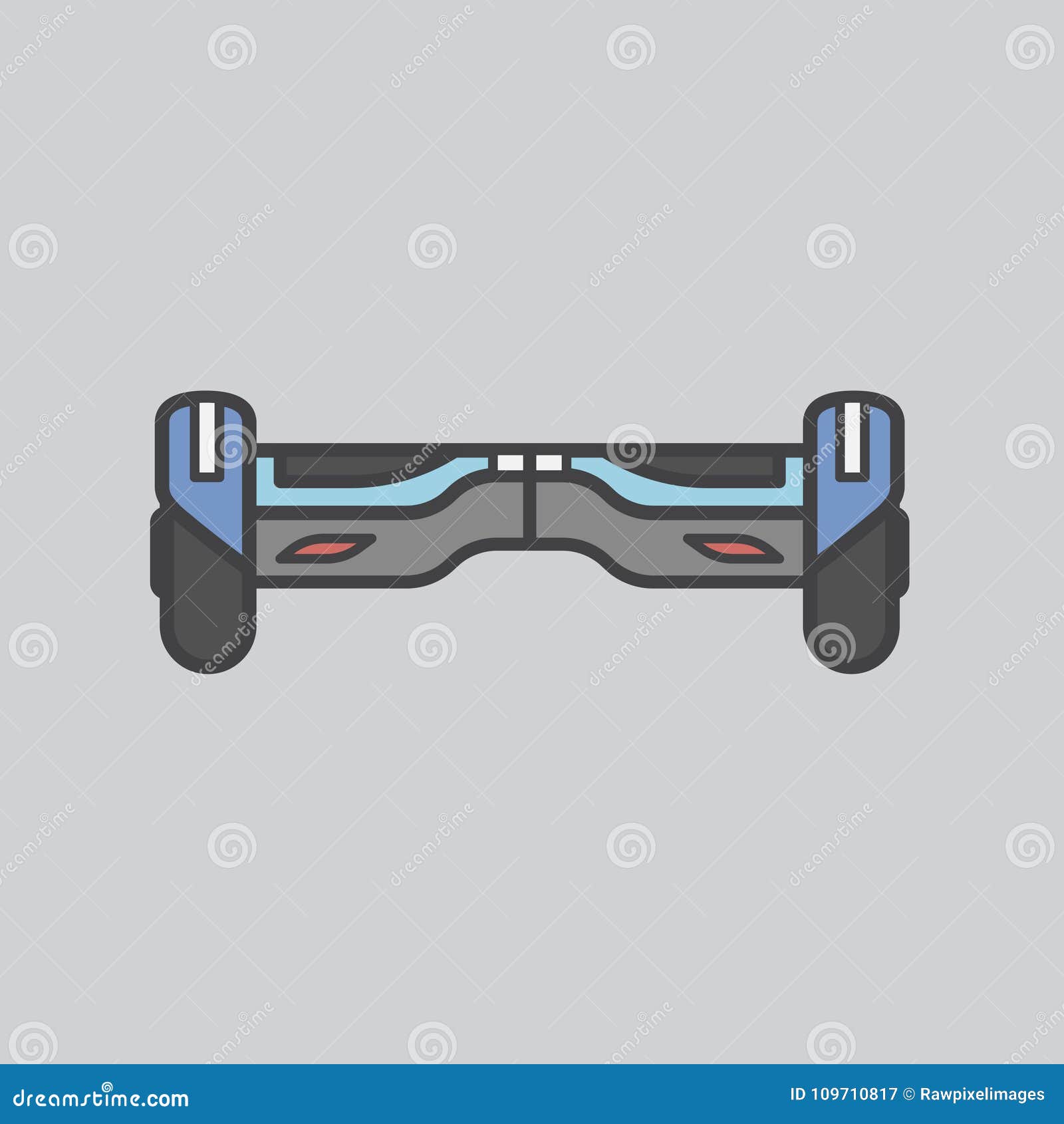Illustration of Hoverboard Isolated Technology Stock Illustration ...