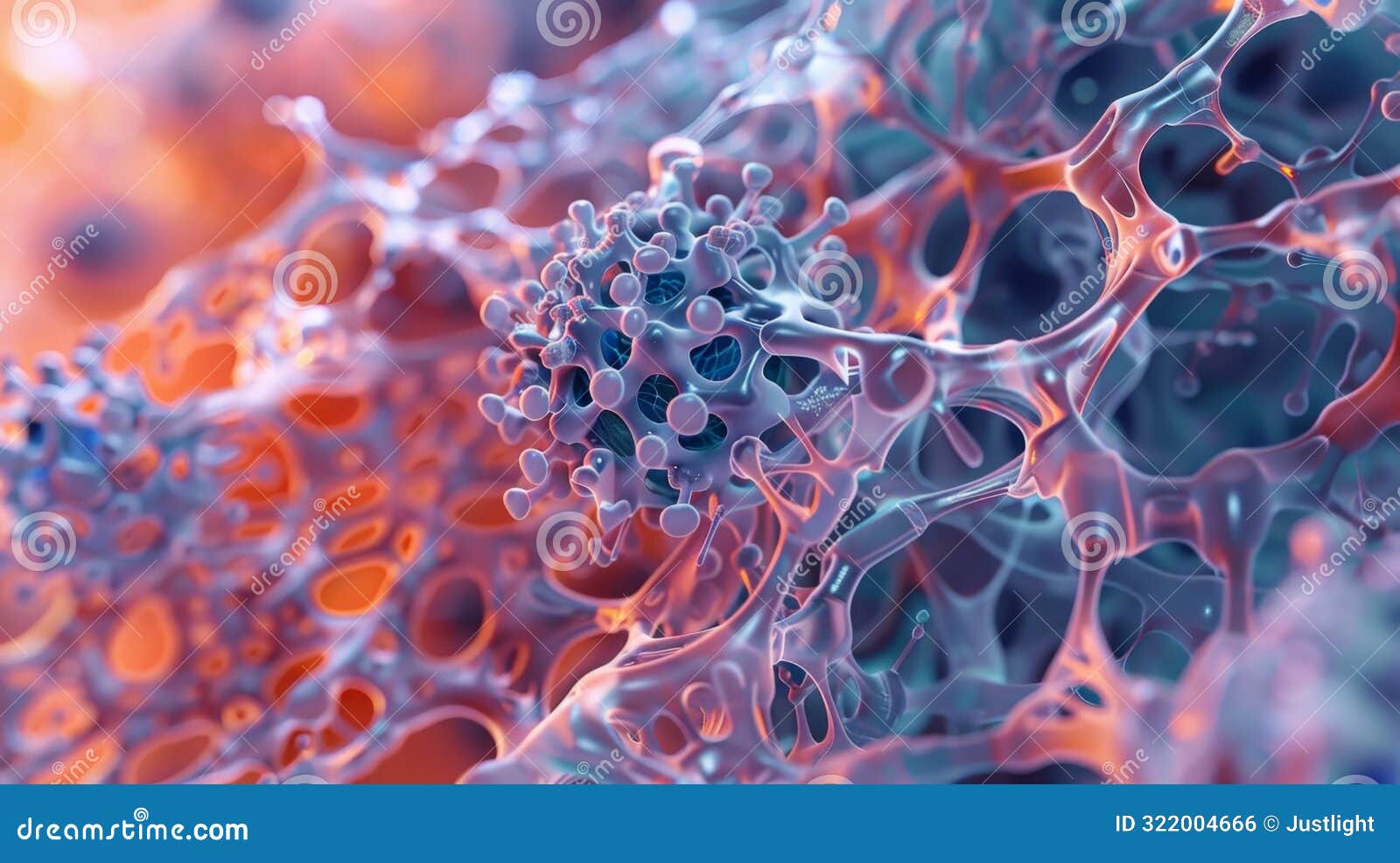 An Illustration of How Cellular Adhesion Molecules Allow for the ...