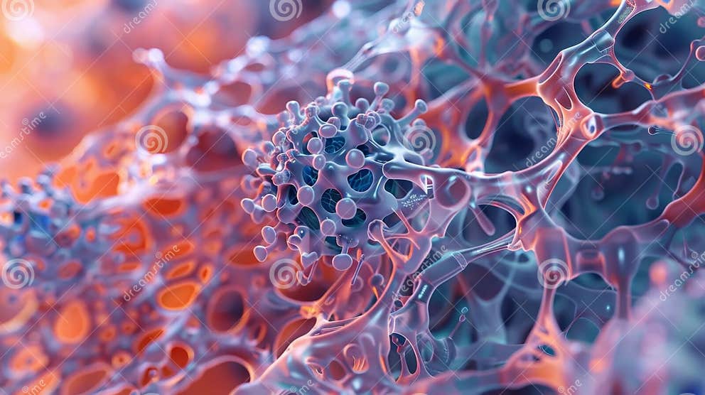 An Illustration of How Cellular Adhesion Molecules Allow for the ...