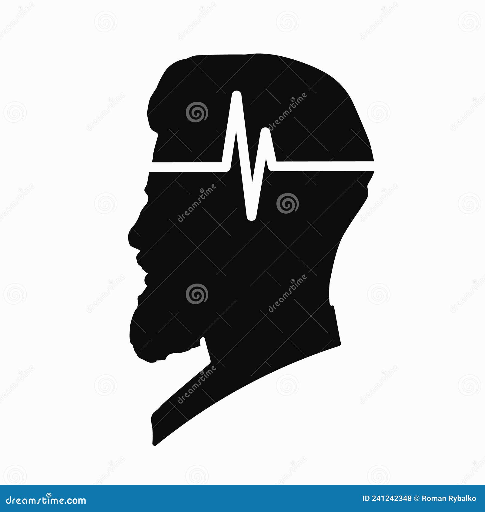 Encephalography Brain Procedure, Patient With Head Electrodes. Medical ... Encephalography Brain Procedure, Patient With Head Electrodes. Medical ...