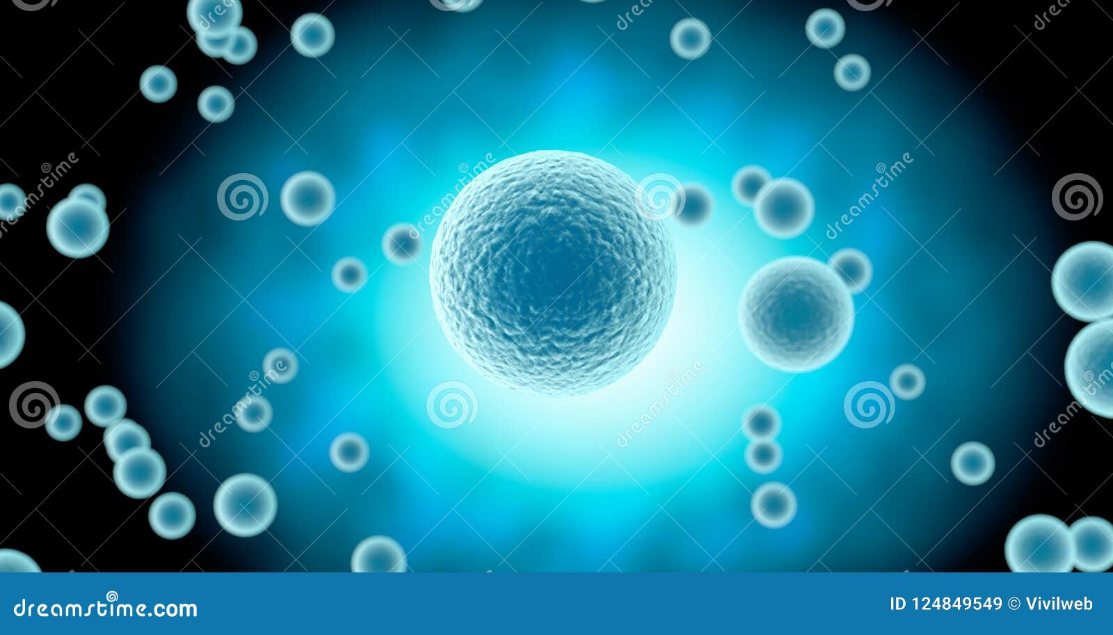 Illustration of Human Cells Stock Illustration - Illustration of ...