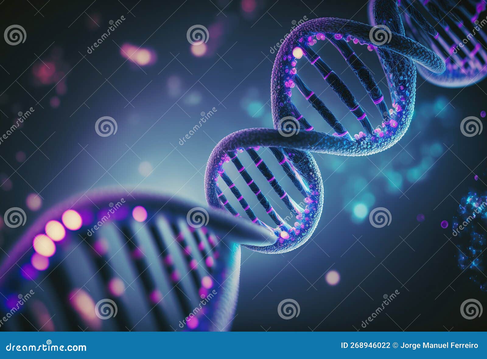 Illustration ,human DNA,evolution Concept,AI Generated Image Stock ...