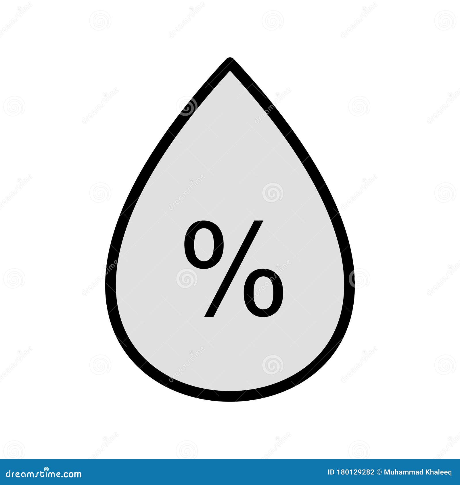 Illustration Humidity Icon for Personal and Commercial Use. Stock ...