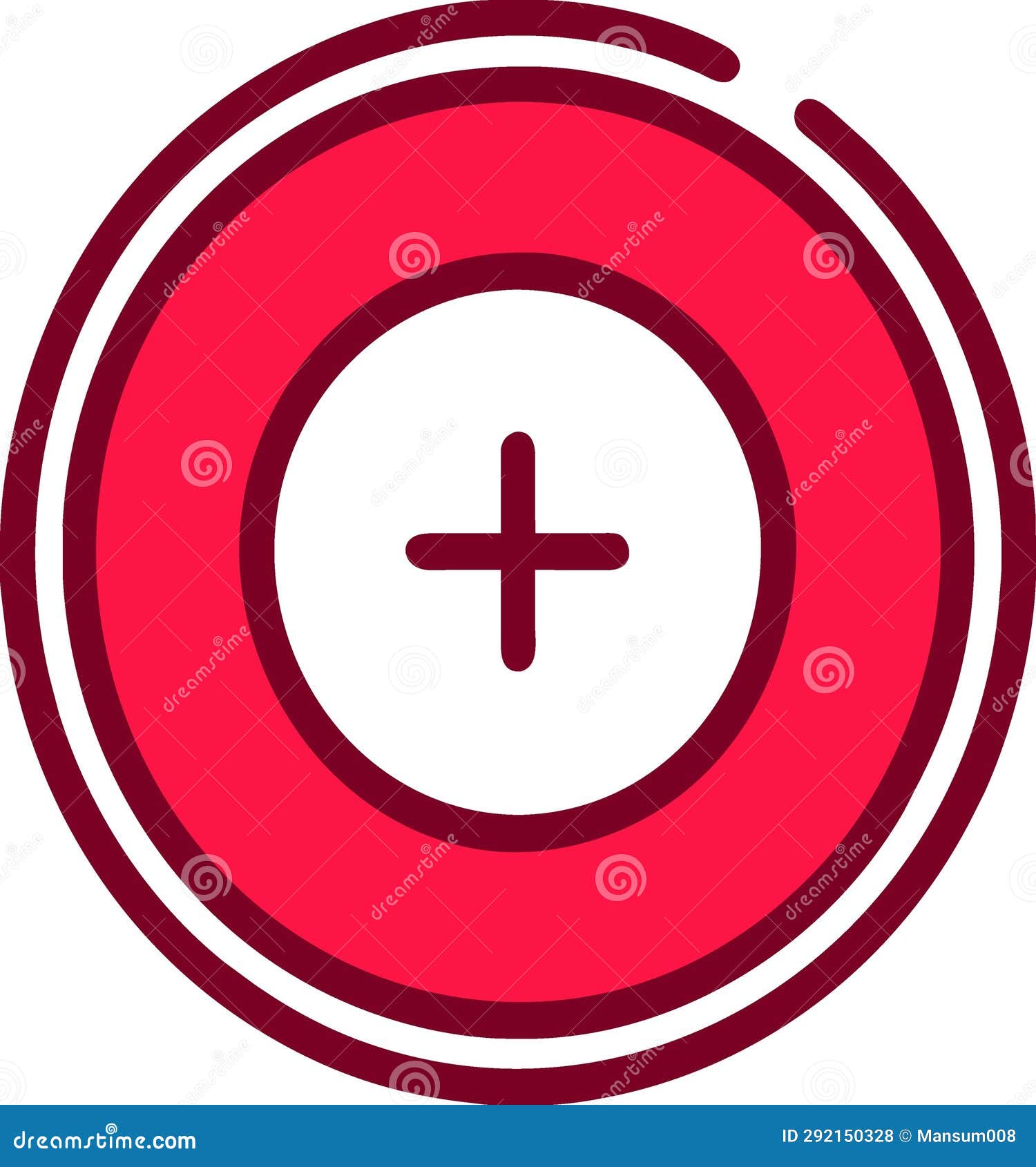 Illustration Icon for Personal and Commercial Use, Plus Icon Stock ...