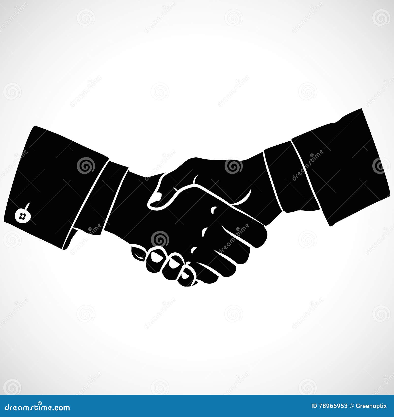 Illustration Icon Vector Set Shake Hands Stock Vector - Illustration of ...