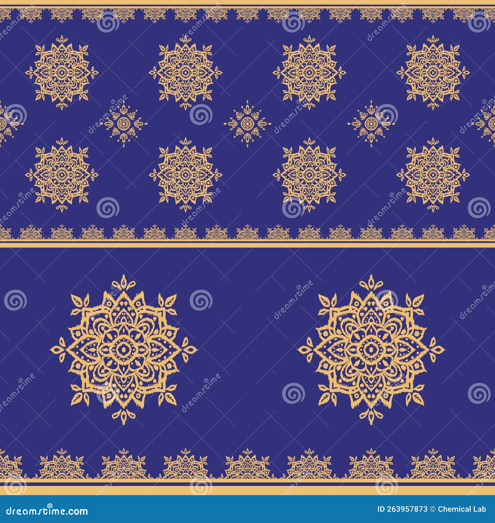 Illustration, Ikat Printing Textile Pattern Wallpaper, Abstract for ...