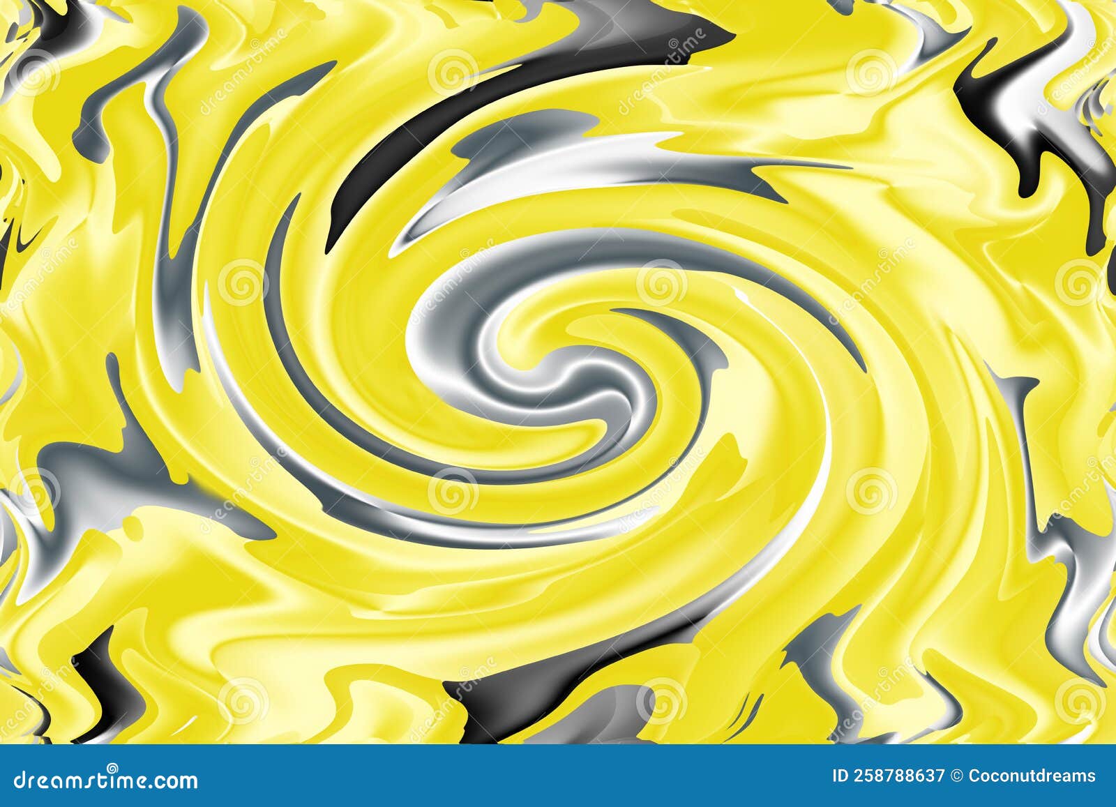 Illustration of Illuminating Yellow and Metallic Gray Artistic Bursting ...