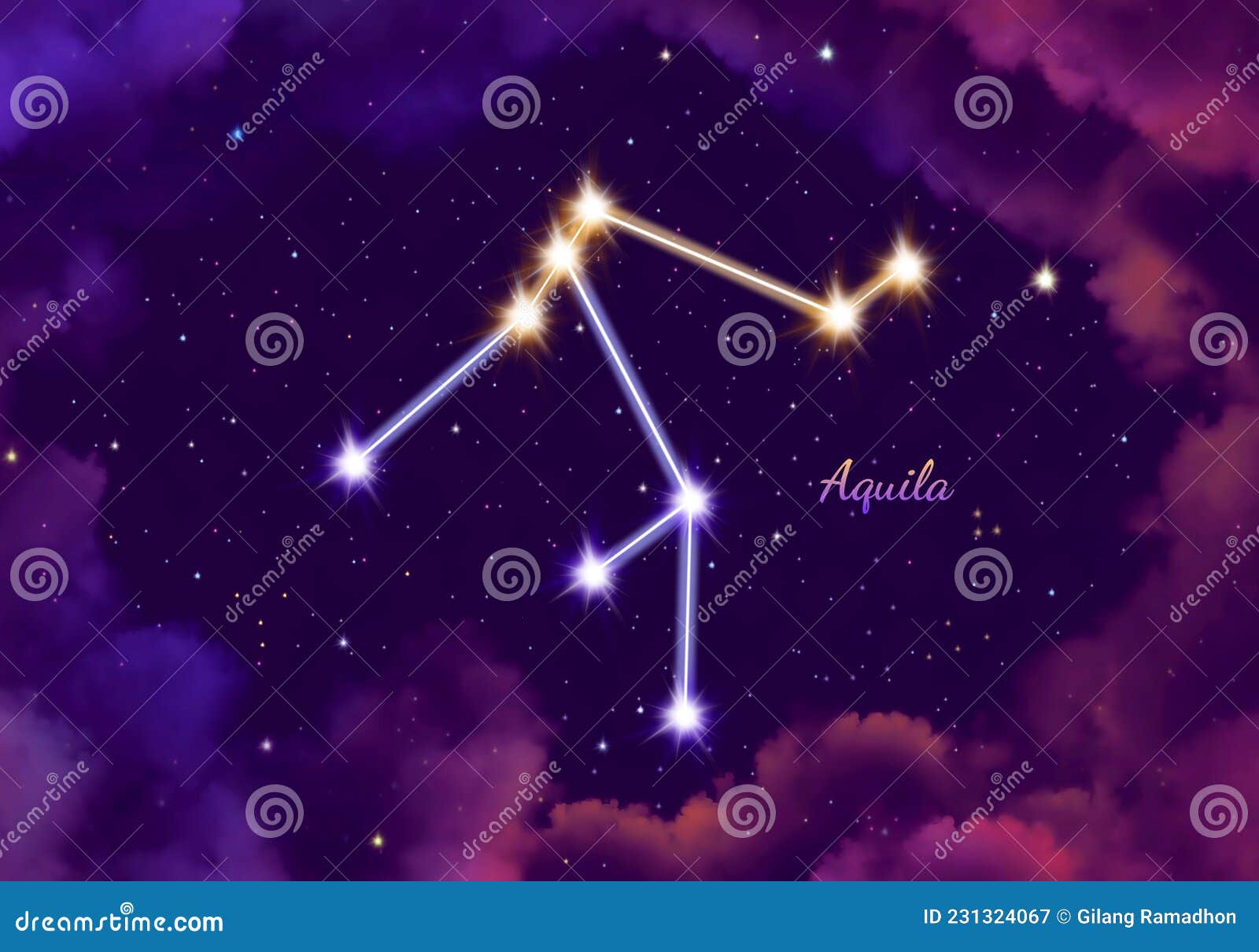 Aquila Symbol Of Freedom. An Eagle Eating A Snake. Wild Predatory Bird ...