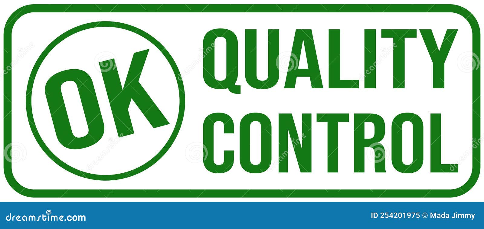 Quality Control OK Stamp Icon Stock Image - Illustration of approve ...