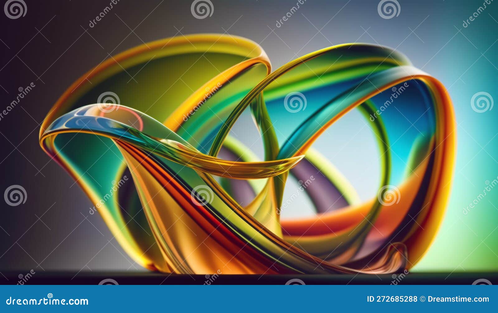 Imagination. Colored Translucent Glass Stock Illustration ...