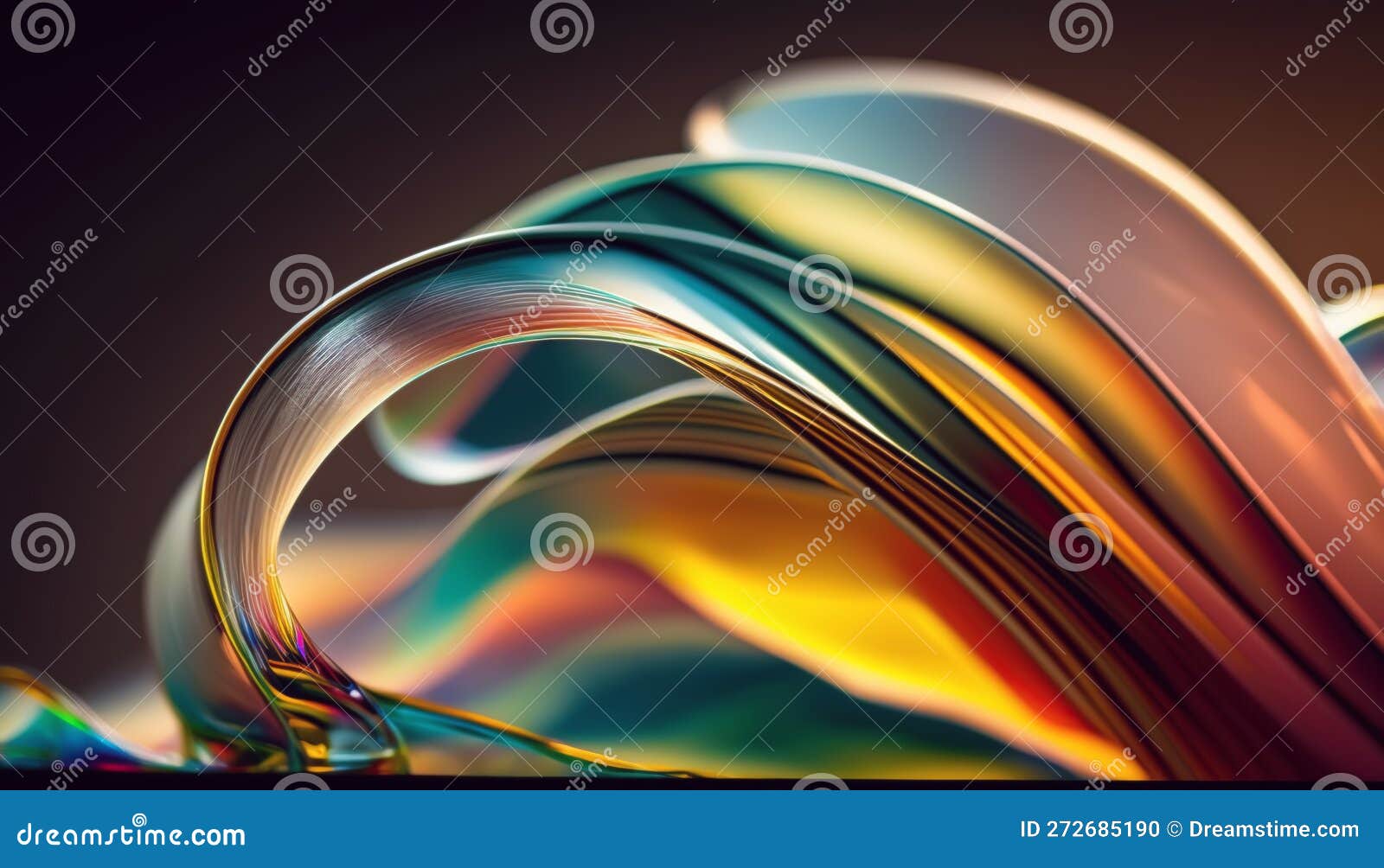 Imagination. Colored Translucent Glass Stock Illustration ...