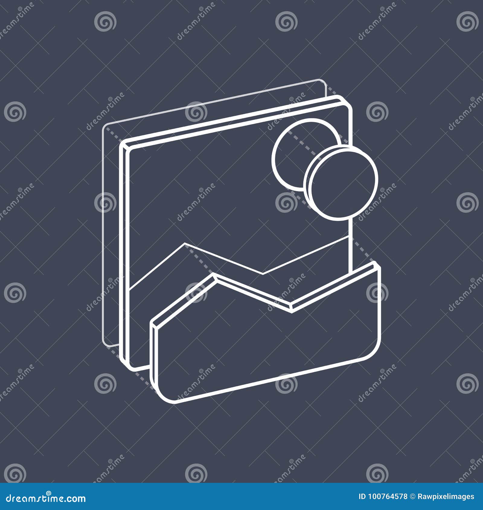 Illustration of Imaging Icon Stock Vector - Illustration of symbol ...