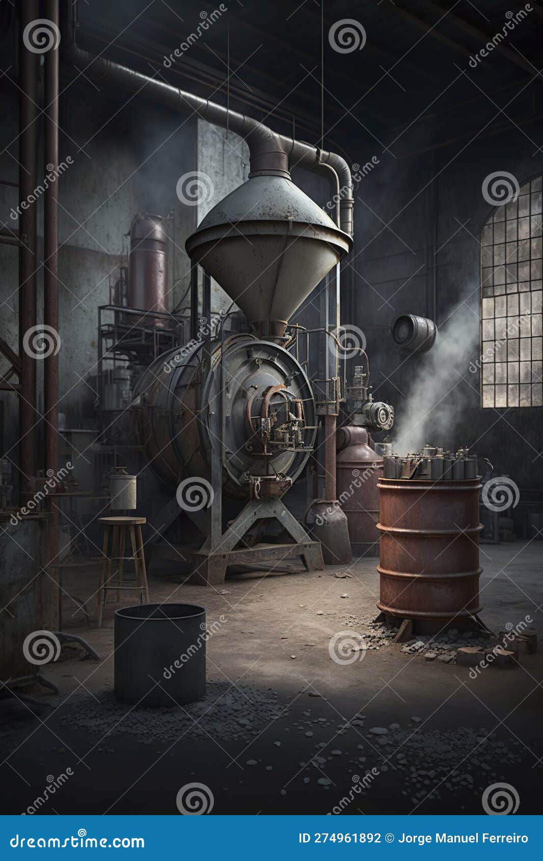 Illustration, Industrial Background for Generator Products,generative ...
