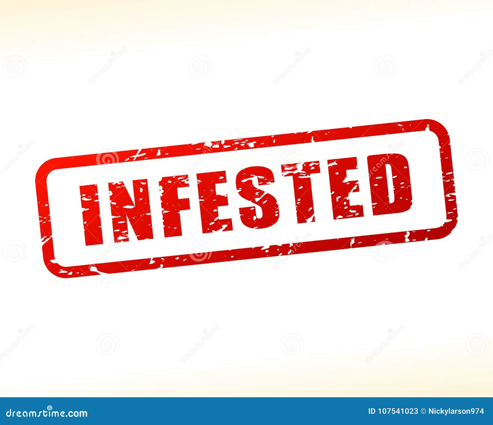 Infested text buffered stock vector. Illustration of isolated - 107541023 Infested text buffered stock vector. Illustration of isolated - 107541023