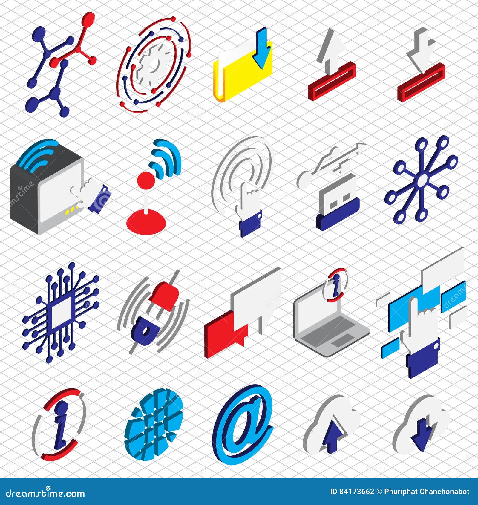 Illustration of Info Graphic Technology Concept Stock Vector ...