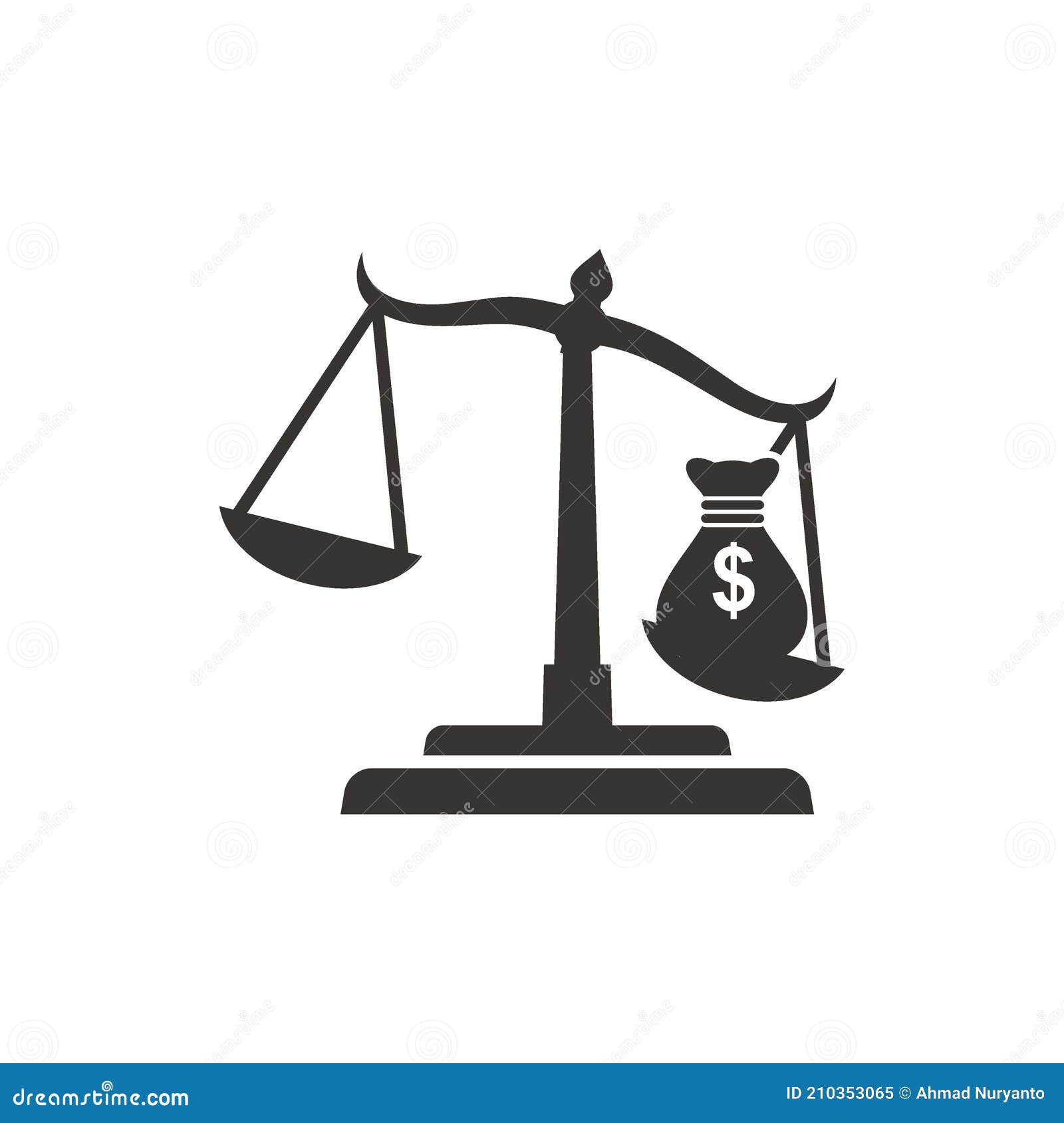 Injustice, vector art. stock illustration. Illustration of identity ...