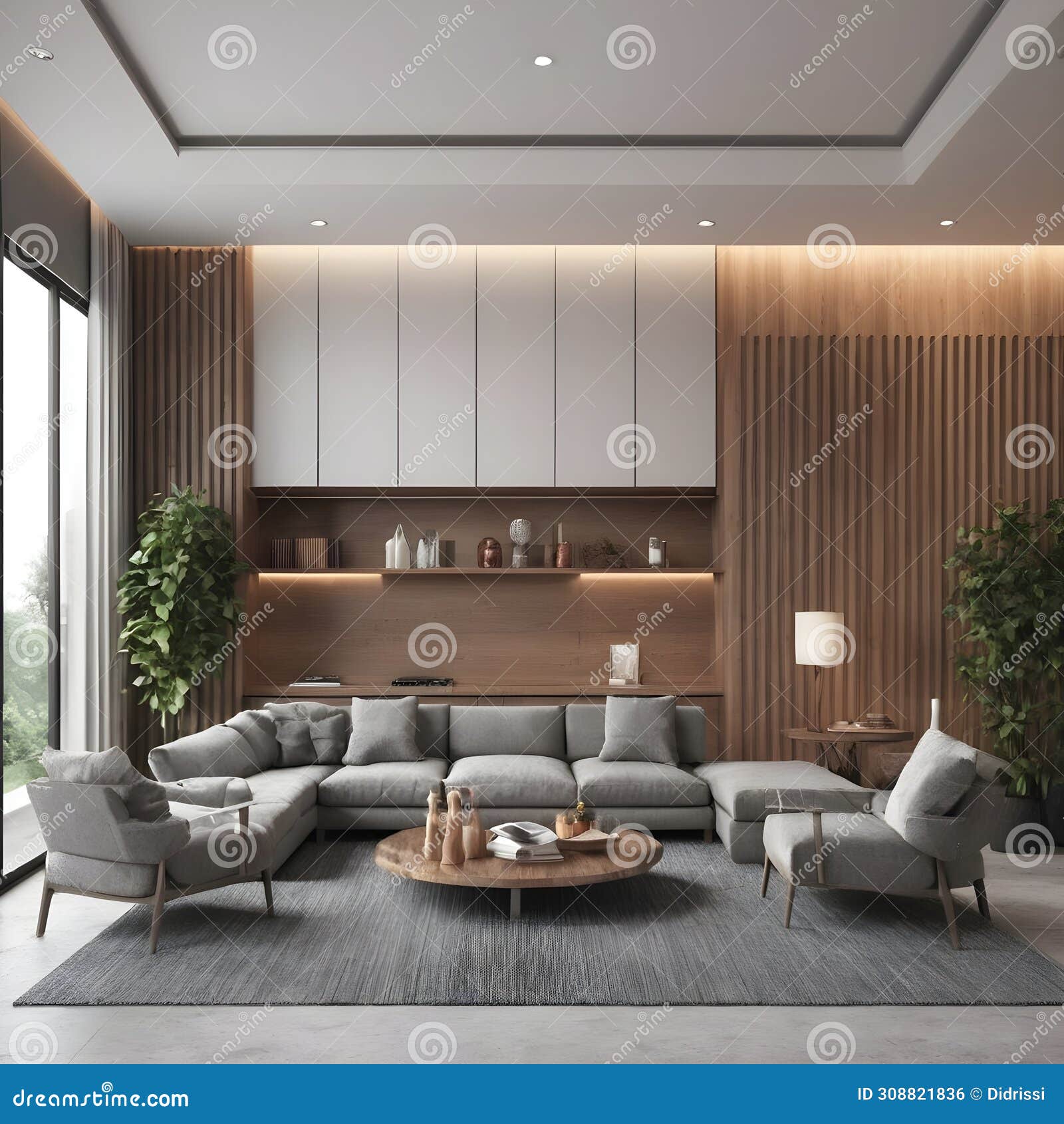 Interior Design for a Living Room or Reception in a Modern Concept ...