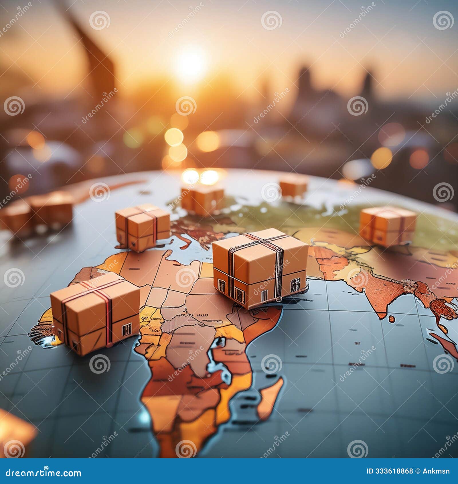 Logistics Process Icons For Supply Chain Diagram Royalty-Free Stock ...