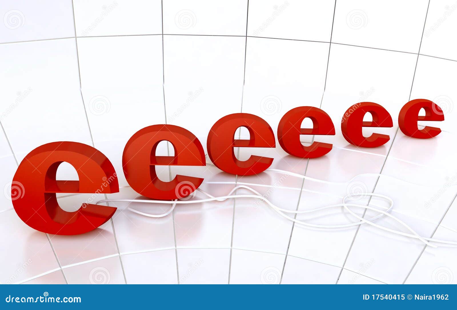 Illustration of Internet Symbol E Stock Illustration - Illustration of ...