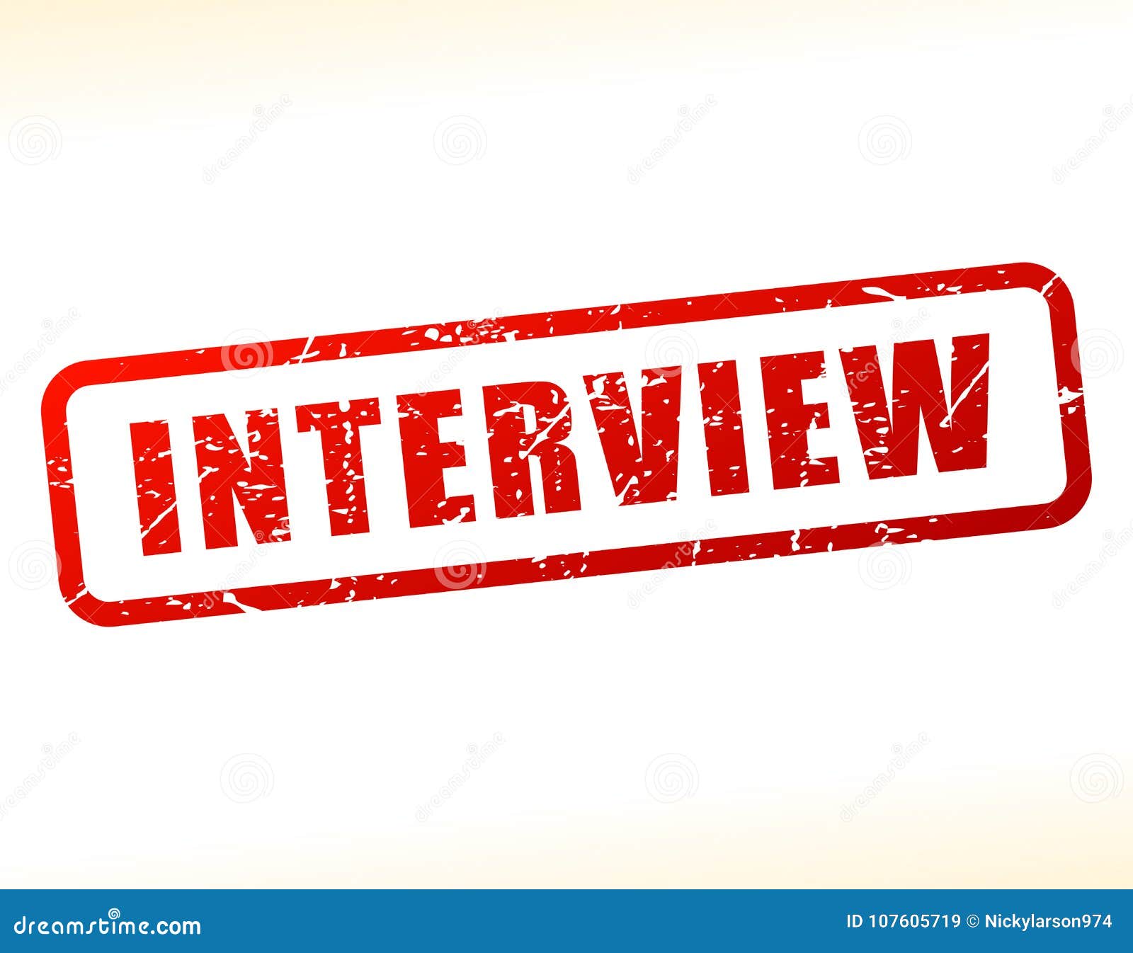Interview text buffered stock vector. Illustration of word - 107605719