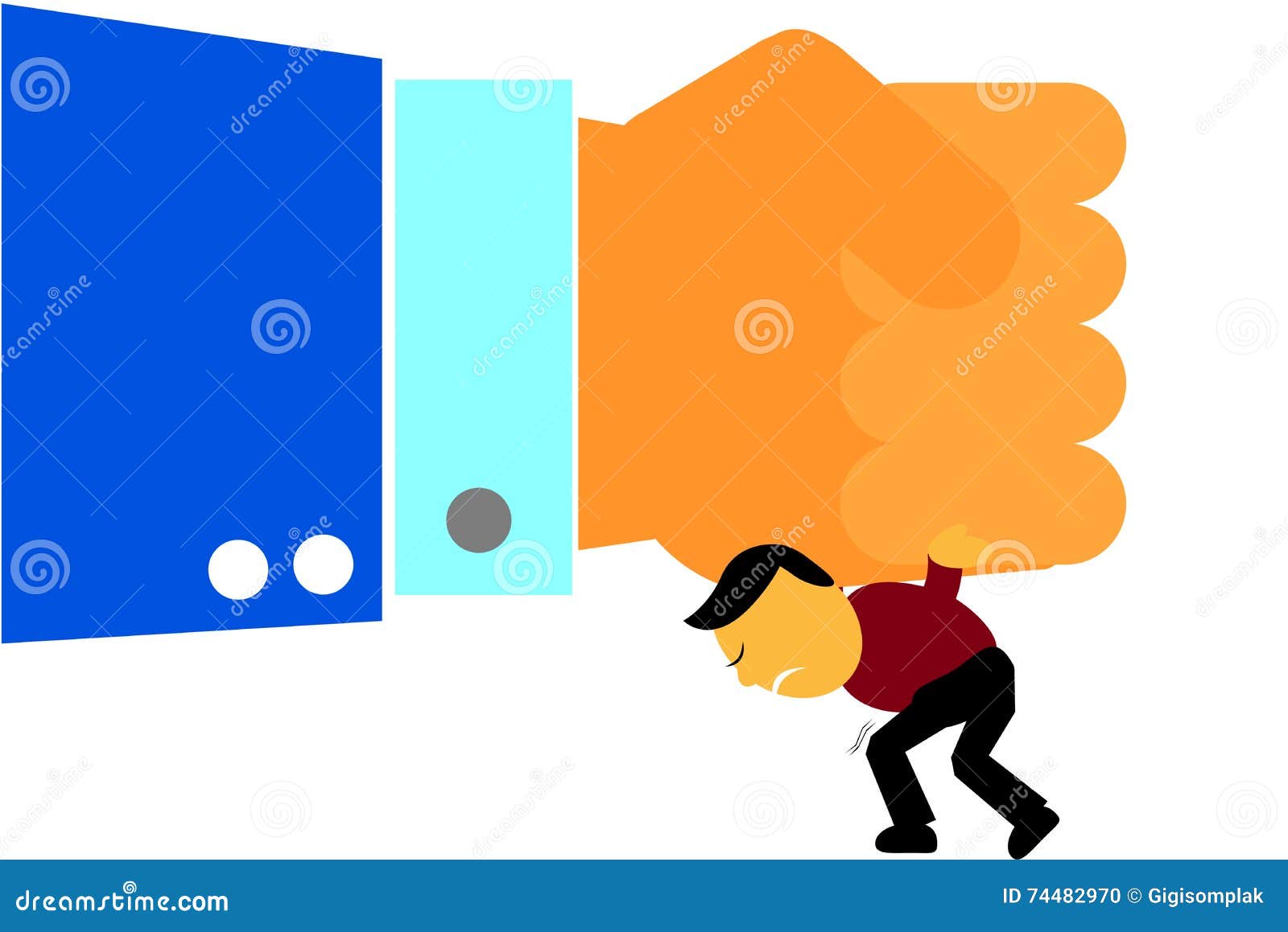 Intimidation Cartoons, Illustrations & Vector Stock Images - 1200 ...
