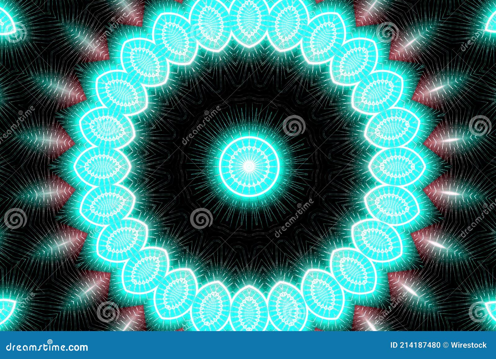 Illustration of Inward Circular Stock Photo - Image of plant, circular ...