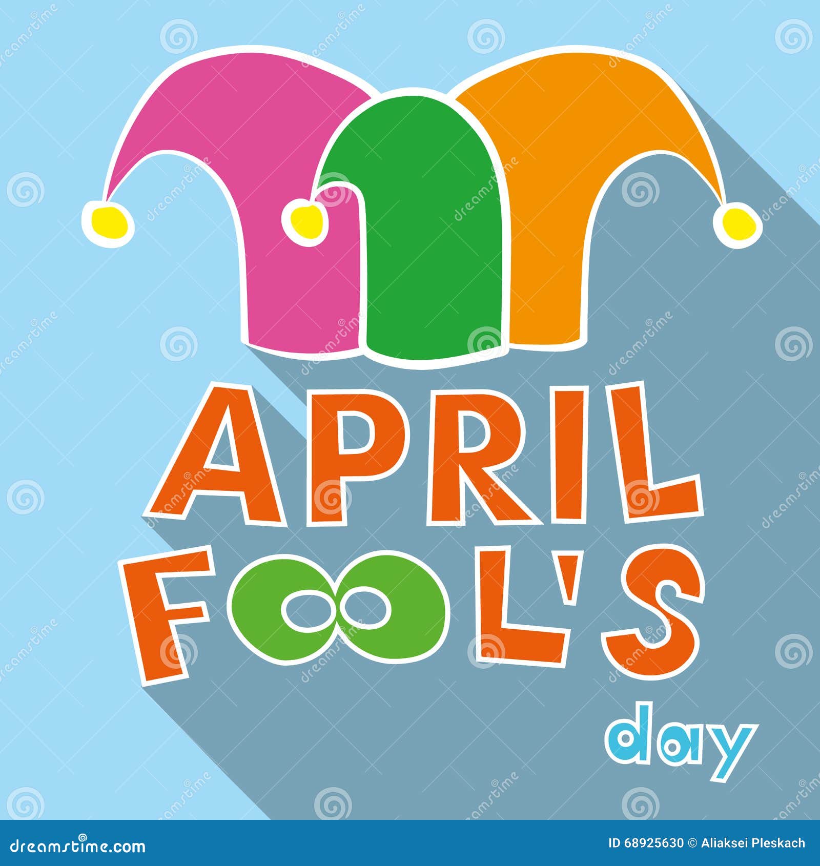 Illustration of a Jester Hat. April Fools Day Stock Vector ...