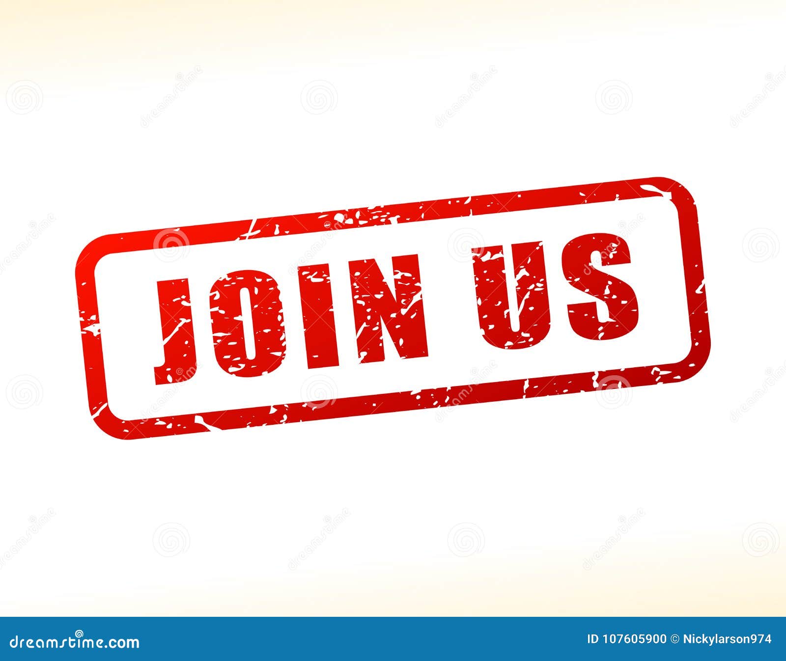 Join us text buffered stock vector. Illustration of buffer - 107605900