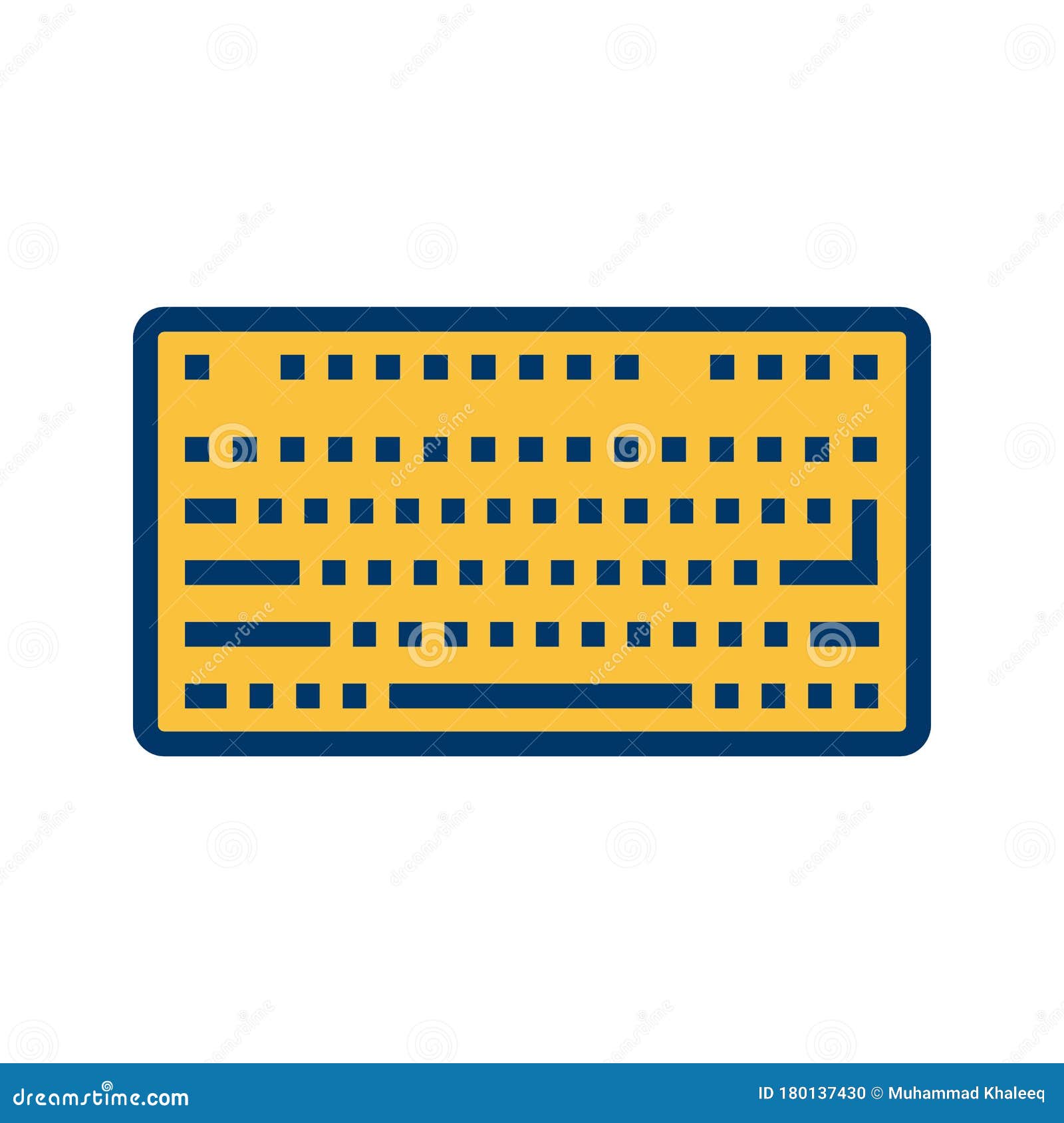 Keyboard Icon Vector. Line Pc Input Symbol. | CartoonDealer.com #113716288