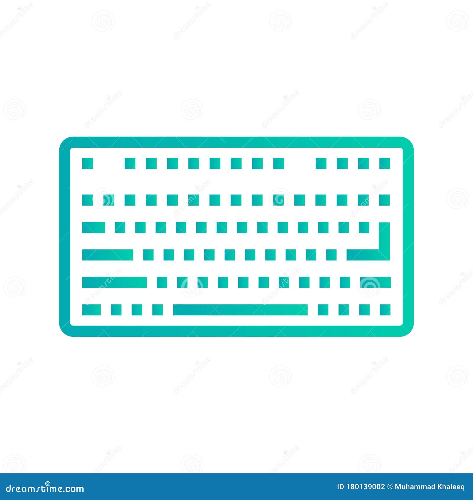 Illustration Keyboard Icon stock illustration. Illustration of glyph ...