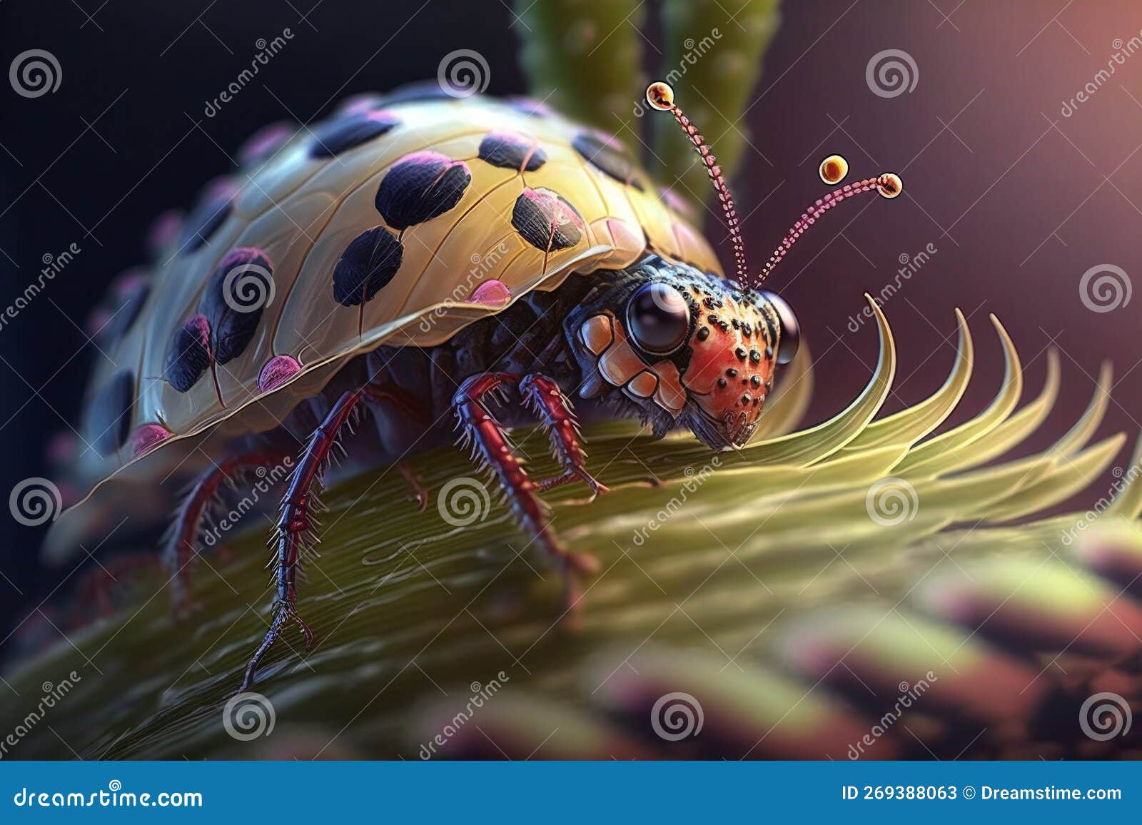 Ladybug, Creative Digital Illustration, Animals, Insects ...