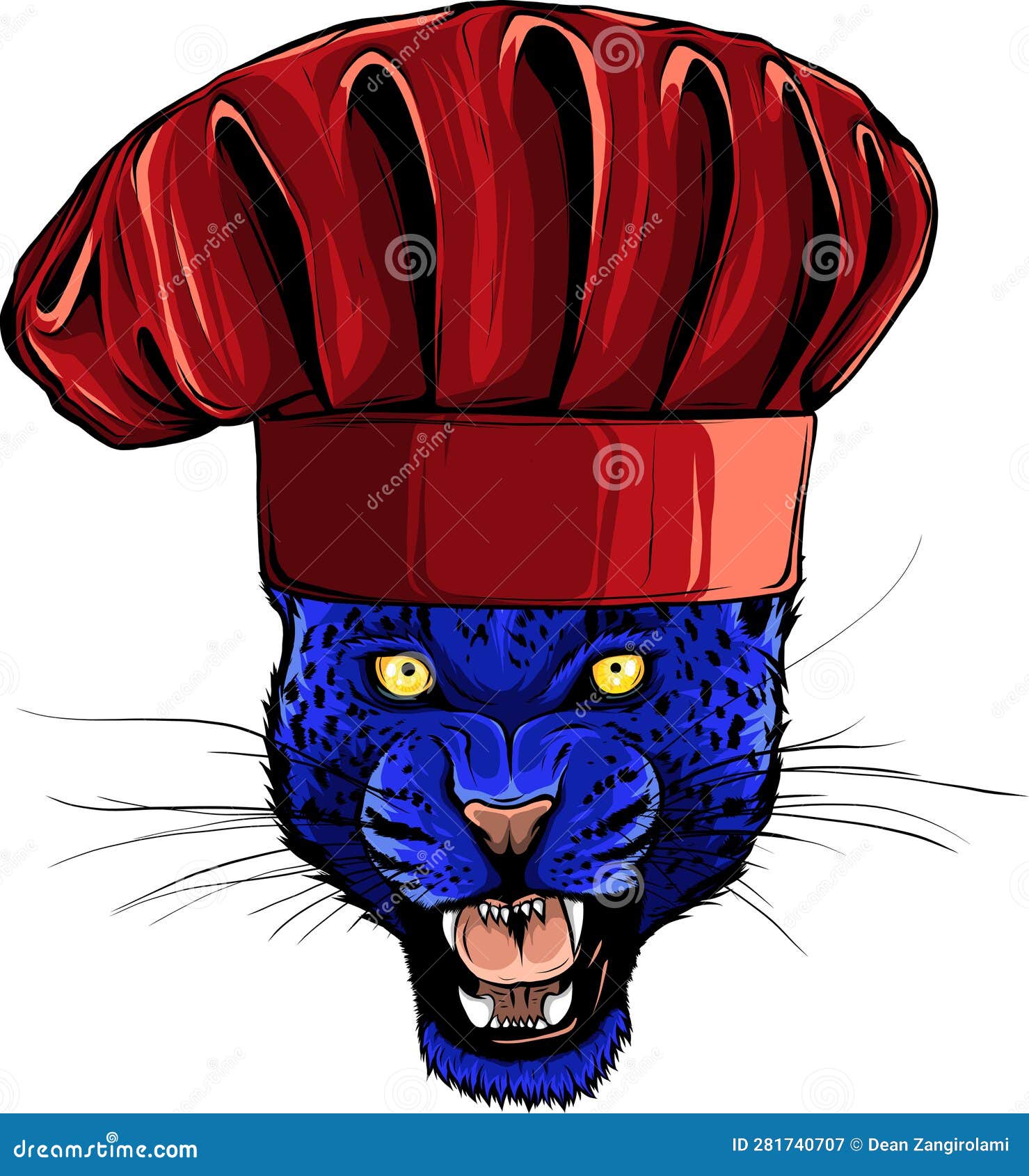 Cheetah Chef: Gourmet Cooking In Vector Art Royalty-Free Stock Photo ...