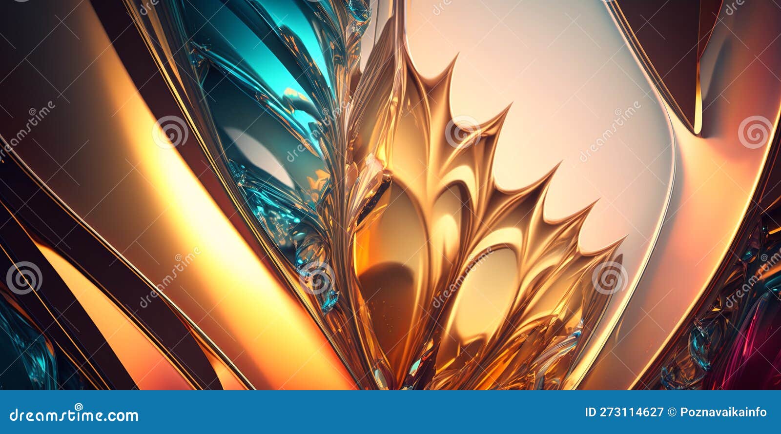 Illustration on Light Backdrop. Colorful Abstract Pattern Background ...