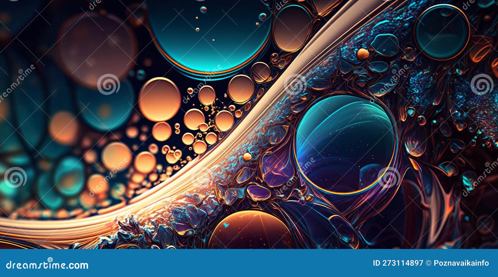 Illustration on Light Backdrop. Colorful Abstract Pattern Background ...