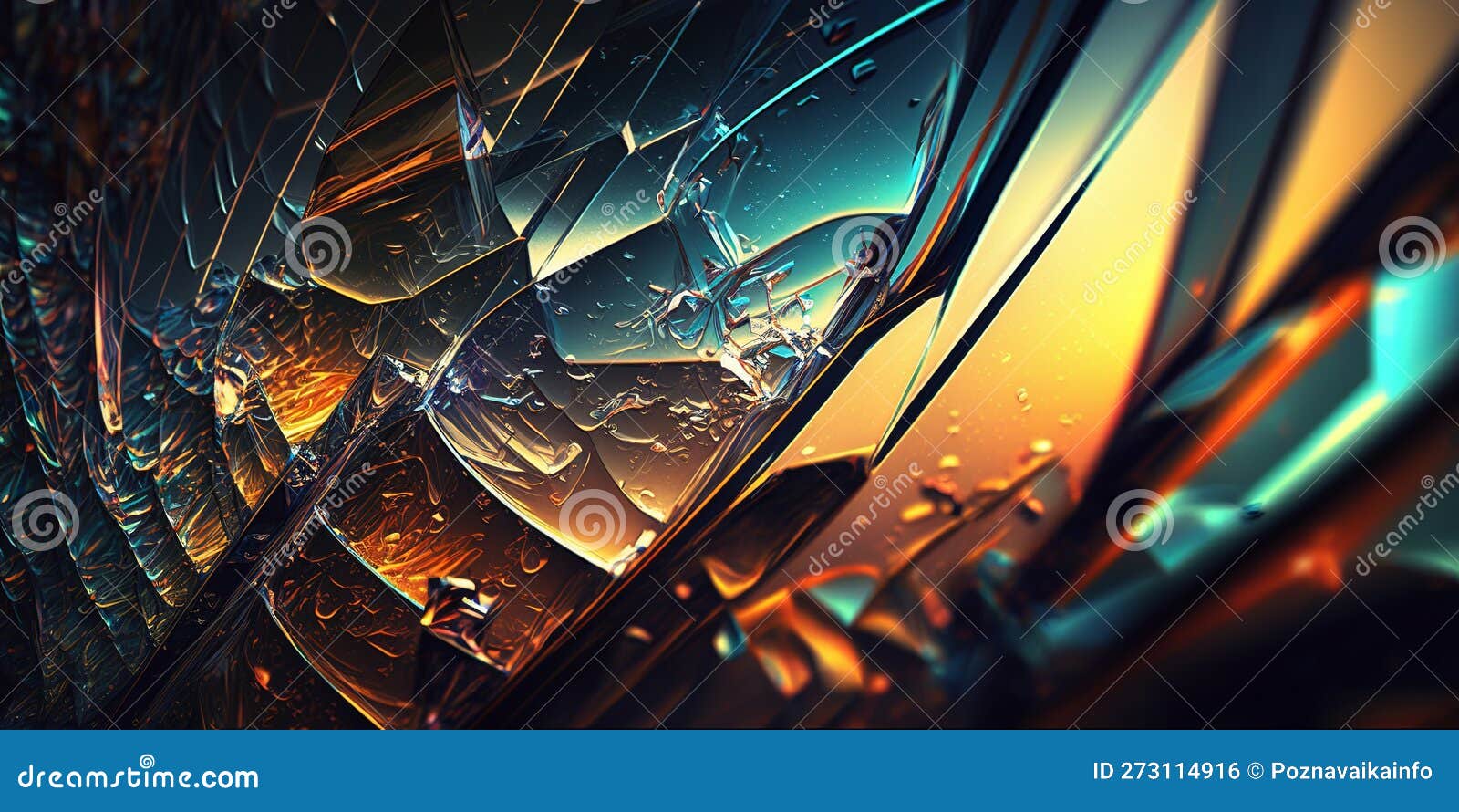 Illustration on Light Backdrop. Colorful Abstract Pattern Background ...