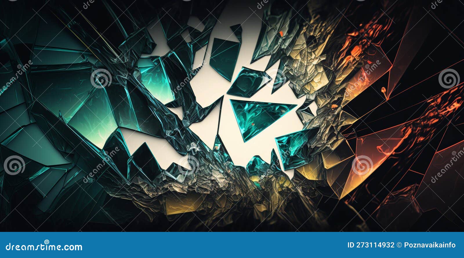 Illustration on Light Backdrop. Colorful Abstract Pattern Background ...