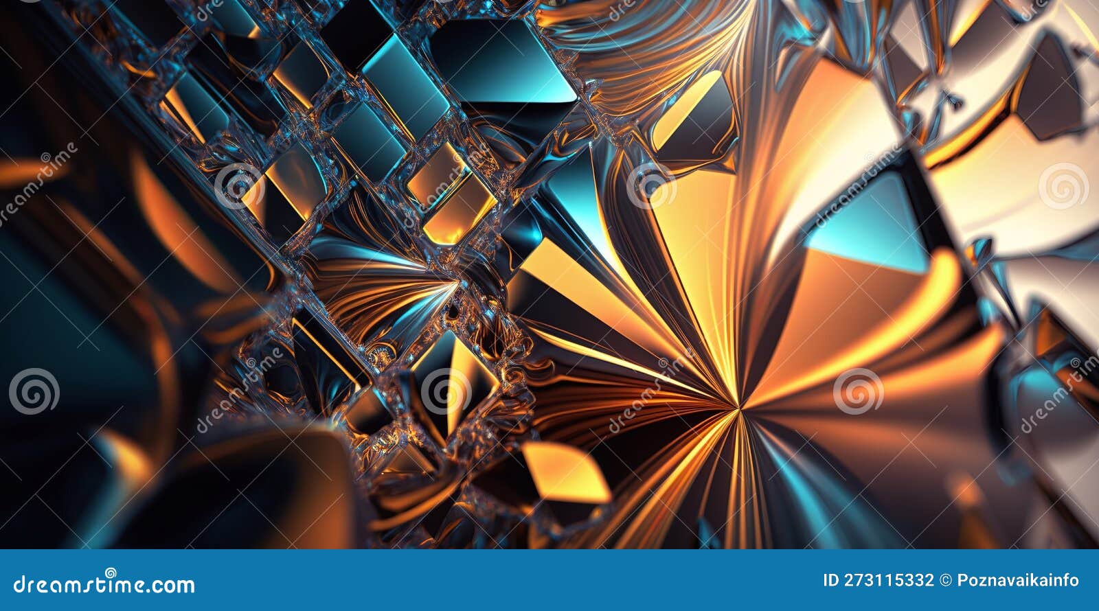 Illustration on Light Backdrop. Colorful Abstract Pattern Background ...