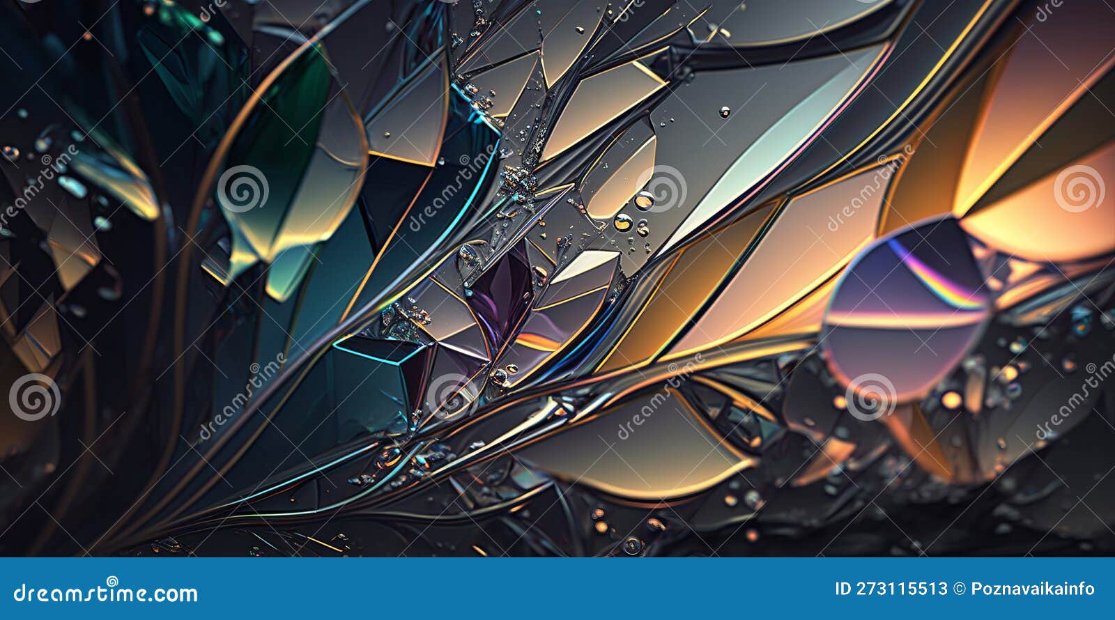 Illustration on Light Backdrop. Colorful Abstract Pattern Background ...