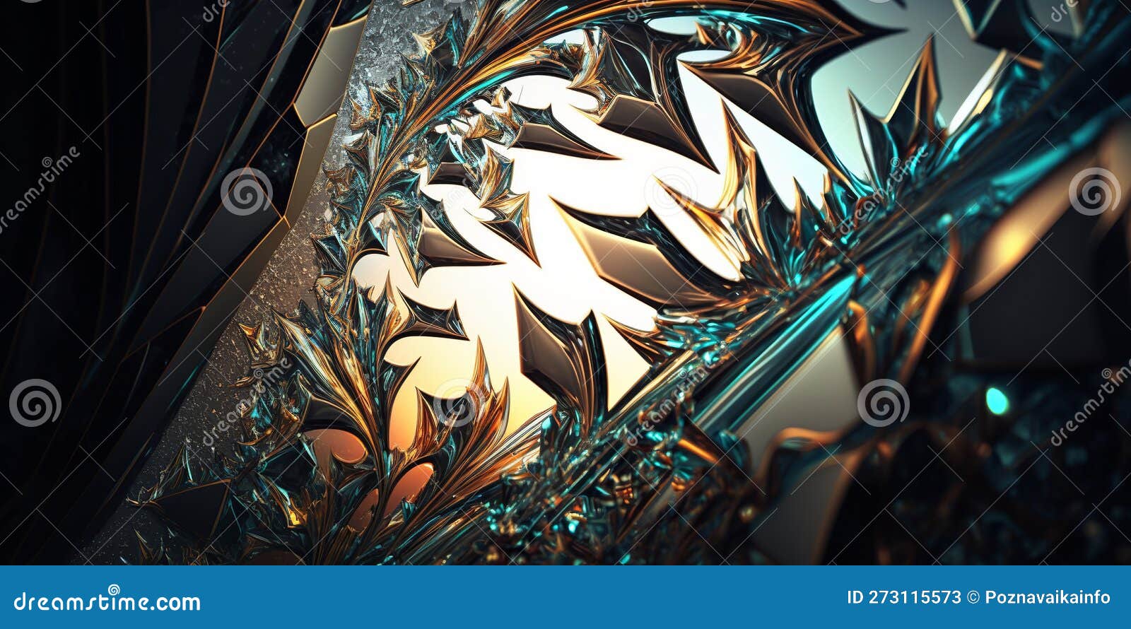 Illustration on Light Backdrop. Colorful Abstract Pattern Background ...