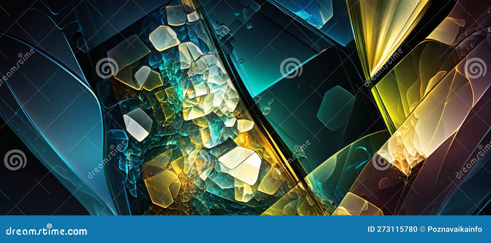 Illustration on Light Backdrop. Colorful Abstract Pattern Background ...