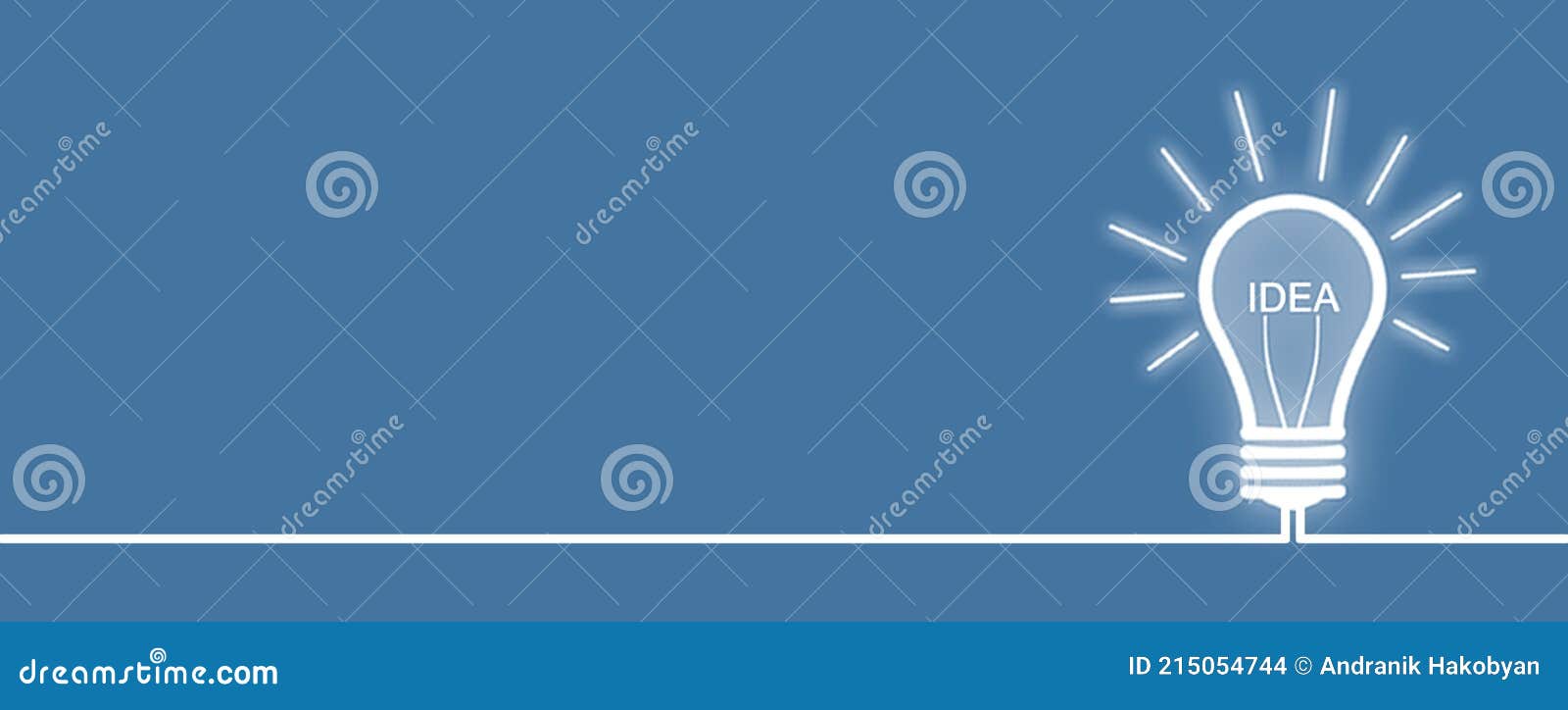 Illustration Light Bulb. Idea. Creativity Stock Illustration ...