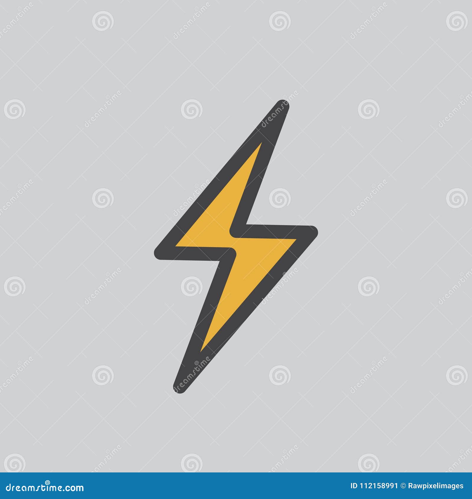 Set Of 3 Lighting Bolt, Spark Icon. Electricity Signs. Vector ...