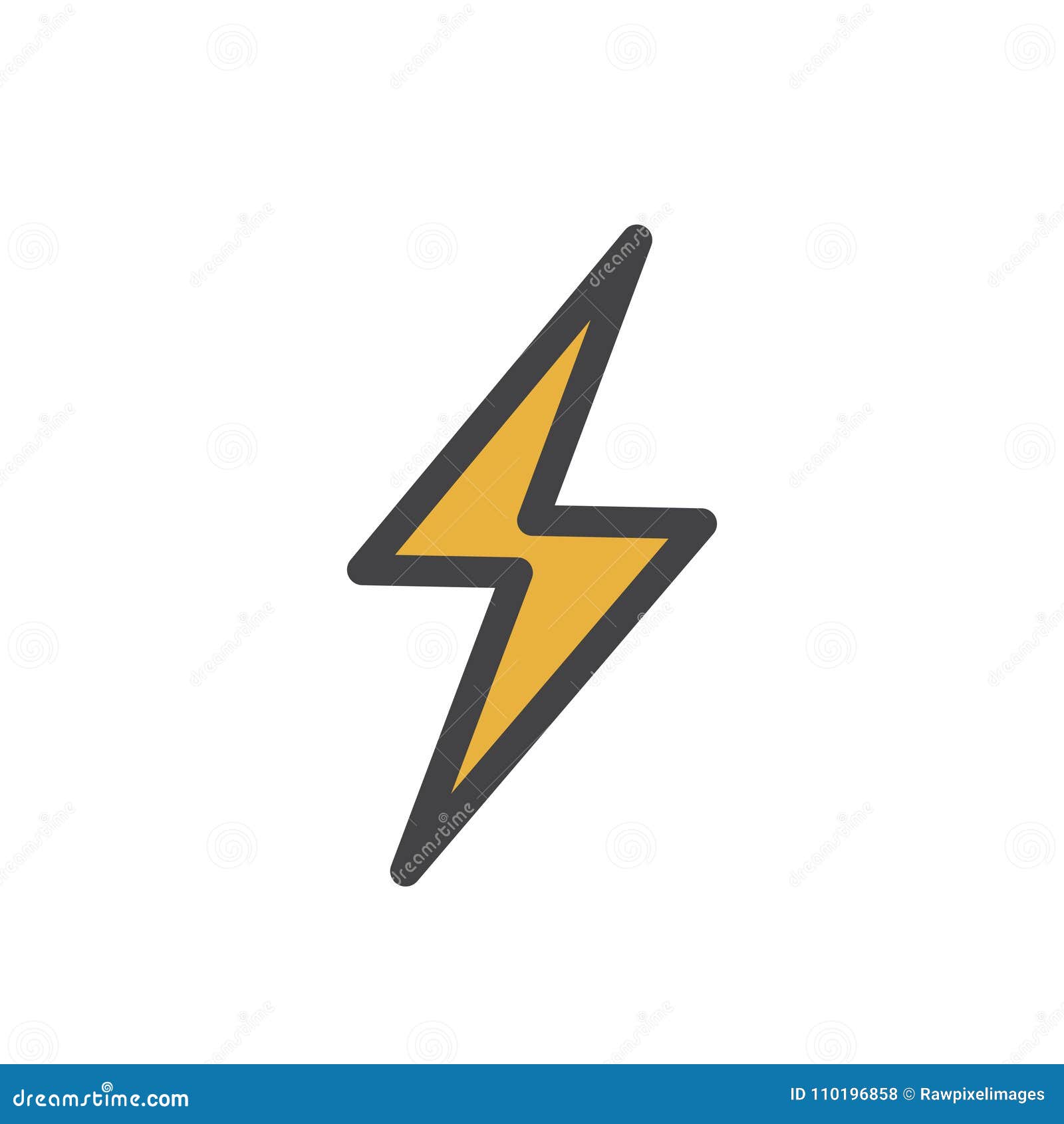 Illustration of Lighting Icon Isolated Stock Illustration ...